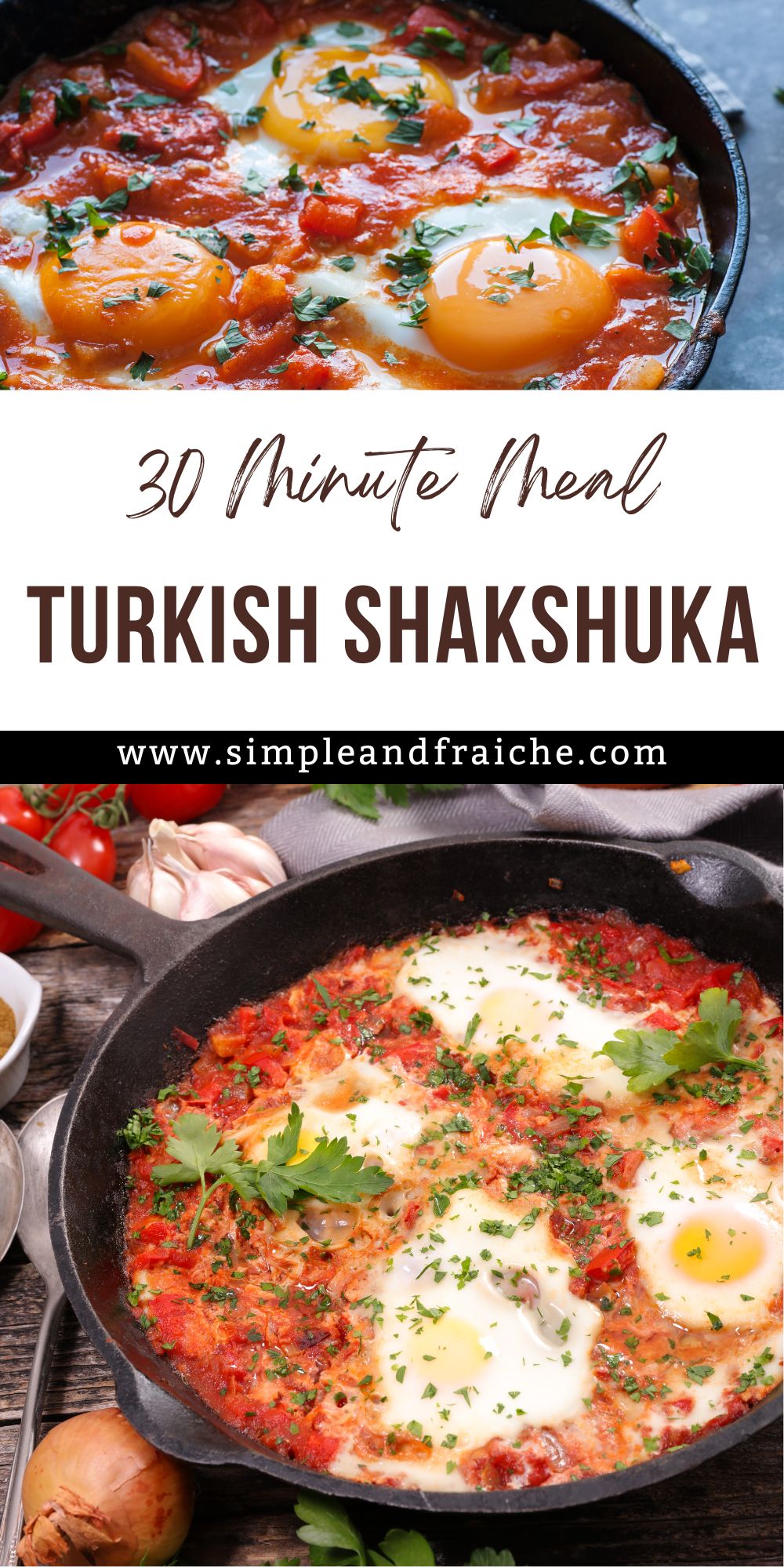 Easy Turkish Shakshuka Recipe - Simple And Fraiche
