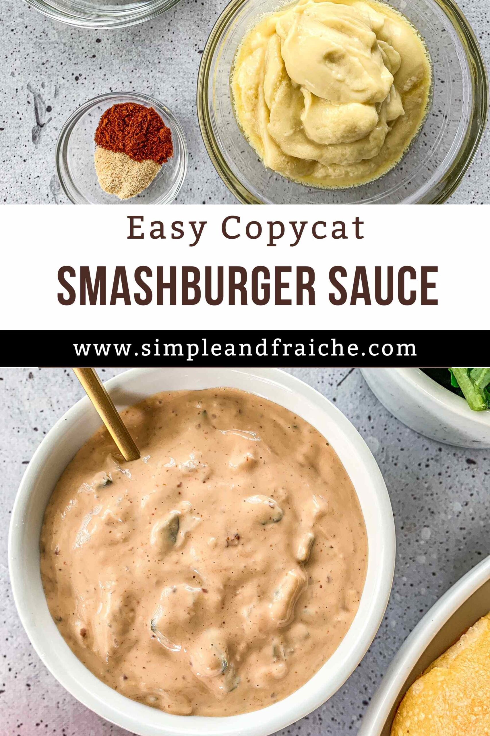 Easy Smashburger Sauce Recipe - Simple And Fraiche