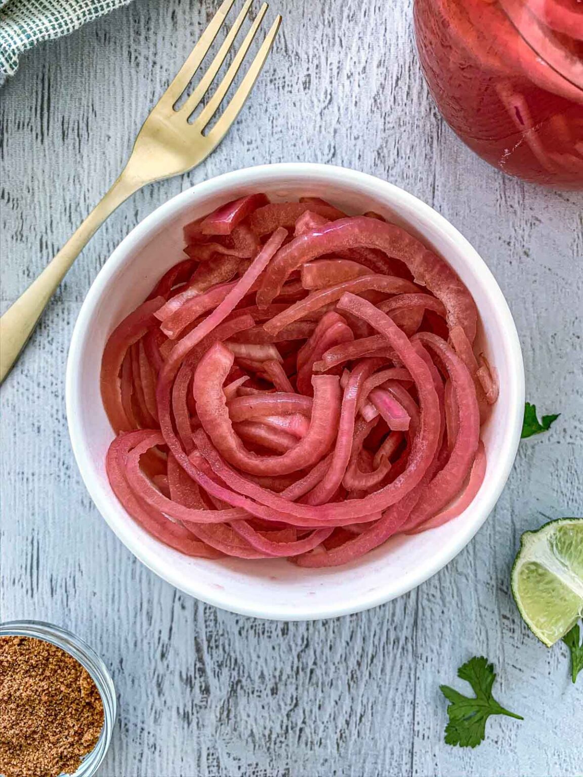 Quick Pickled Pink Onions - Simple And Fraiche