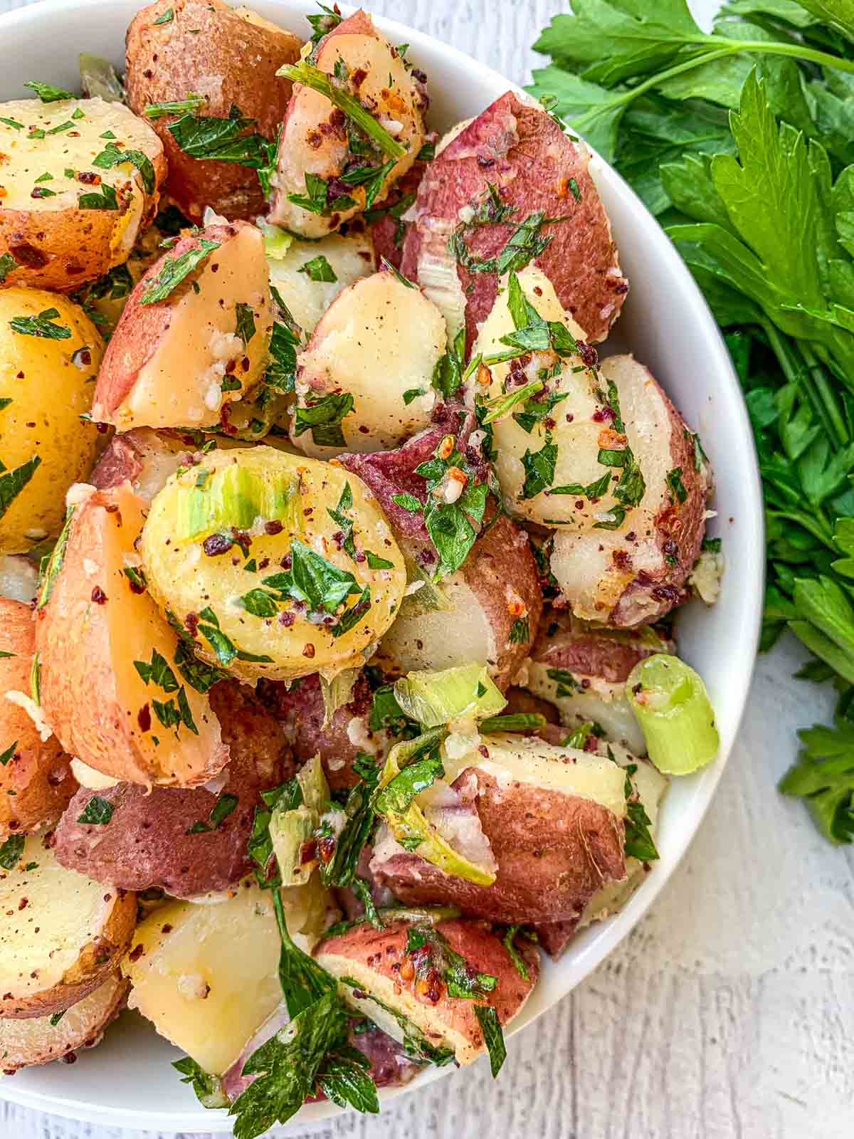 Easy Turkish Potato Salad (Patates Salatasi) - Simple And Fraiche