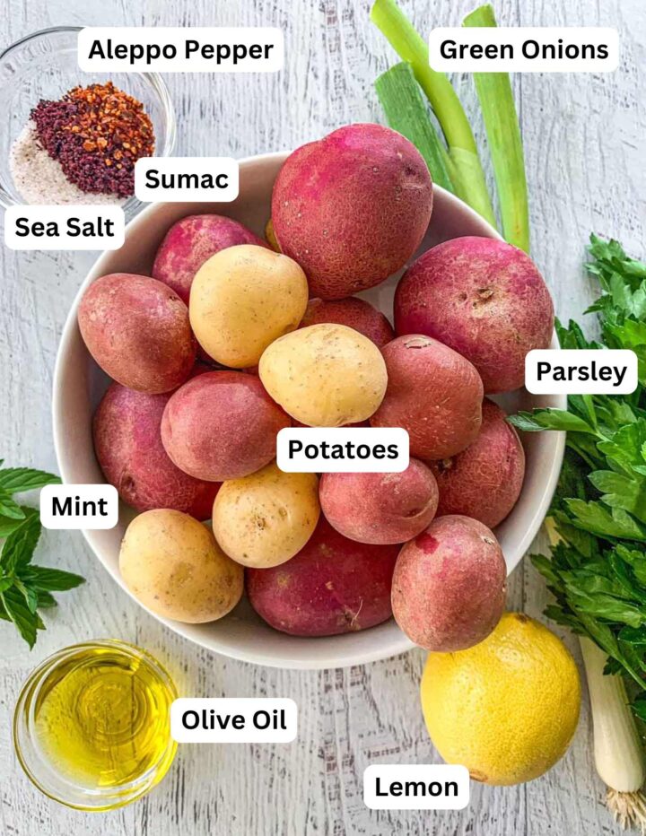 Easy Turkish Potato Salad (Patates Salatasi) - Simple And Fraiche