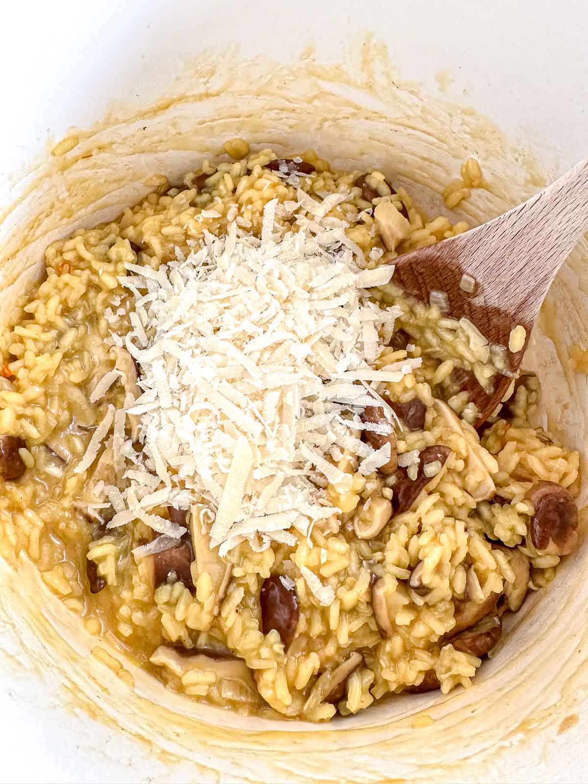 Saffron Mushroom Risotto Recipe - Simple And Fraiche