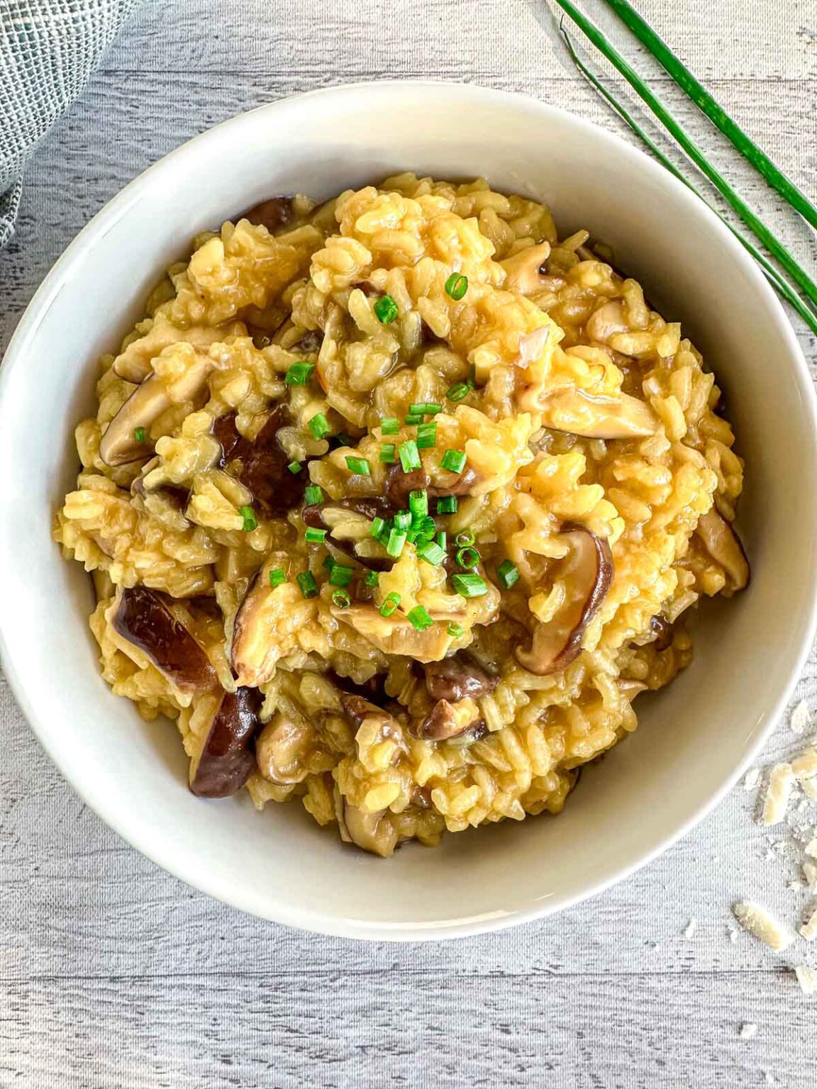 Saffron Mushroom Risotto Recipe - Simple And Fraiche