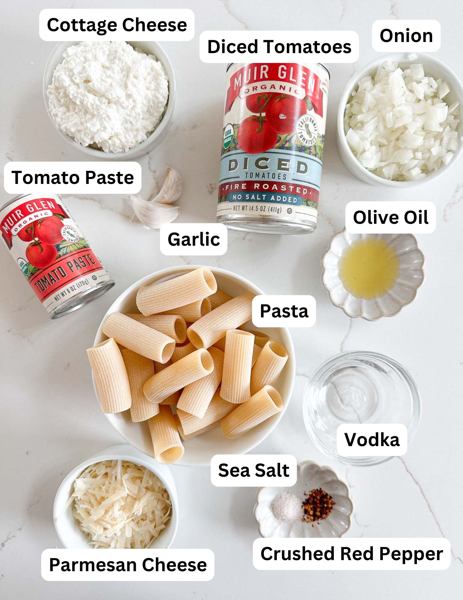 Cottage Cheese Vodka Sauce (High-Protein & Creamy) - Simple And Fraiche