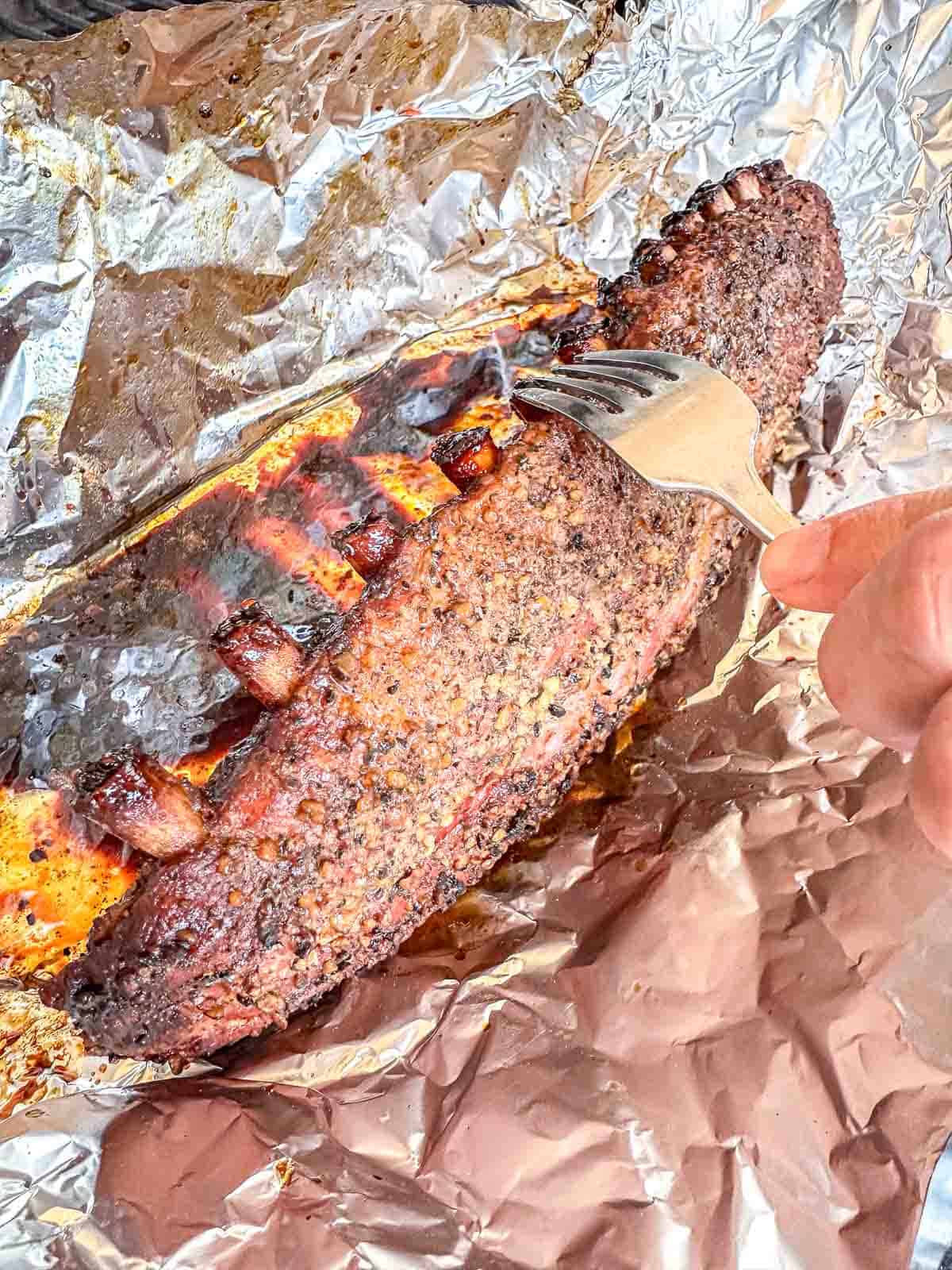 Smoked Ribs (Easy Traeger Baby Back Ribs Recipe) - Simple And Fraiche