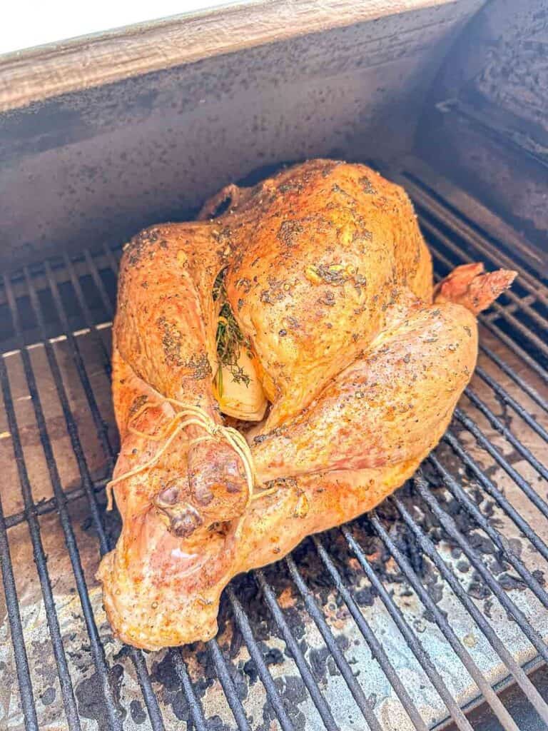 Juicy Traeger Smoked Turkey (Dry Brine Method) - Simple And Fraiche