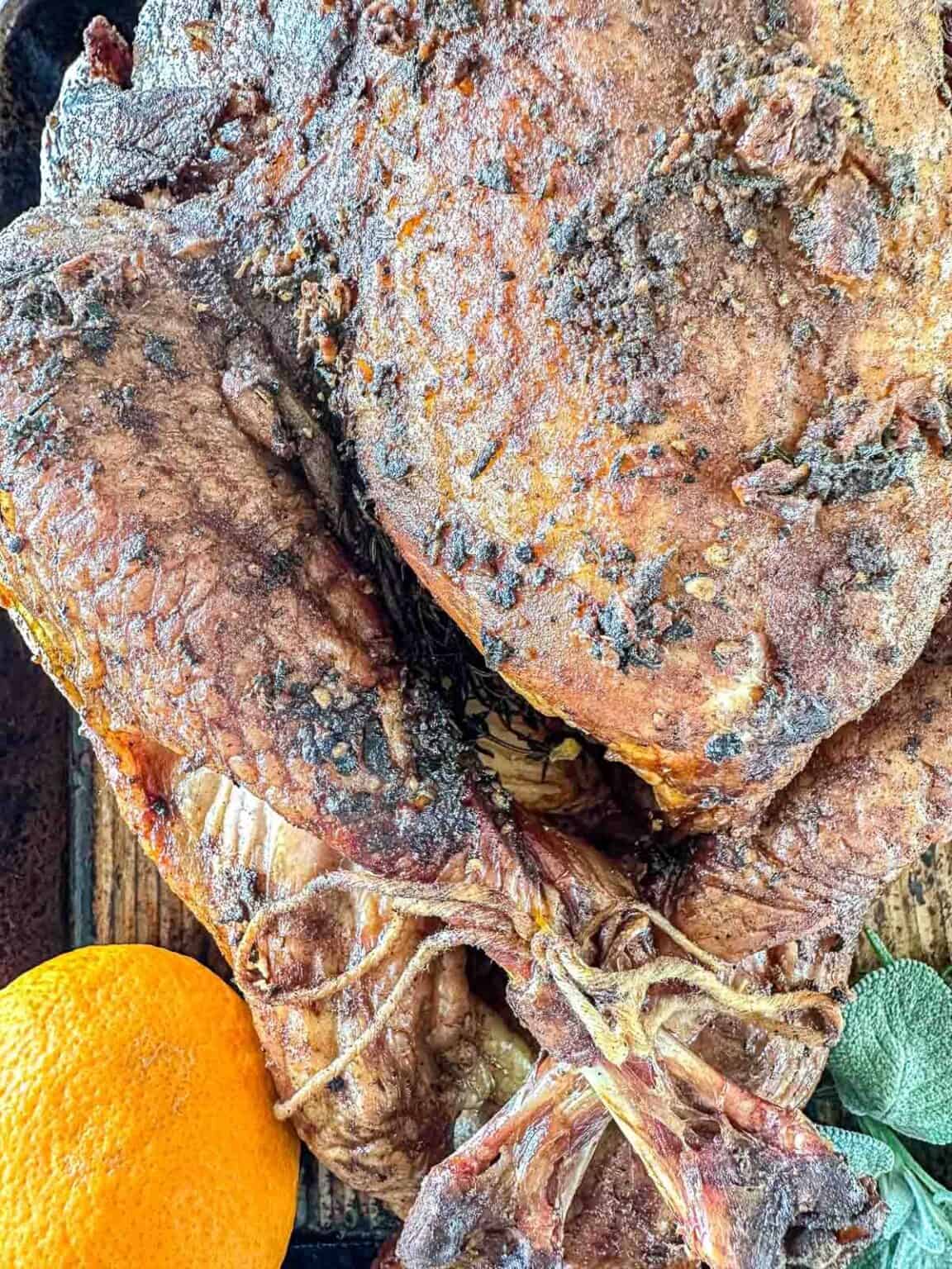 Juicy Traeger Smoked Turkey (Dry Brine Method) - Simple And Fraiche